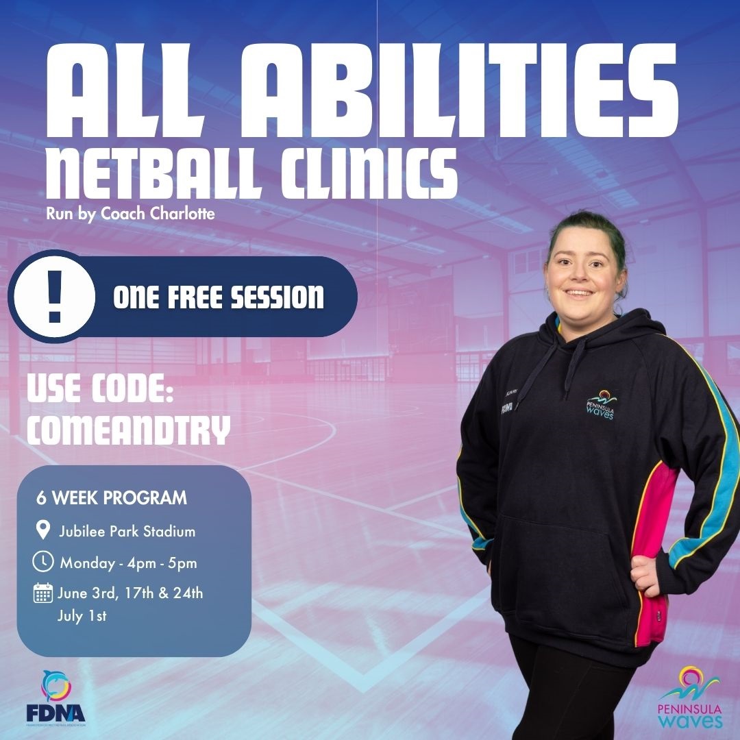 All Abilities Netball Clinics - For All Ages - Frankston City Council