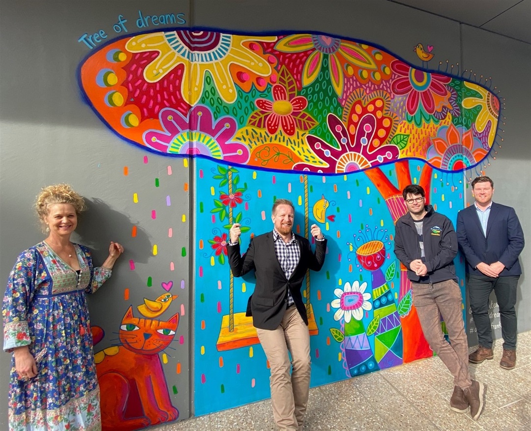 Frankston wakes up to joy thanks to new Tree of Dreams mural ...