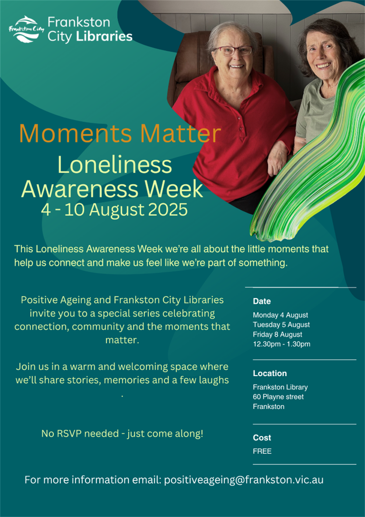 Loneliness Awareness Week - Frankston City Council